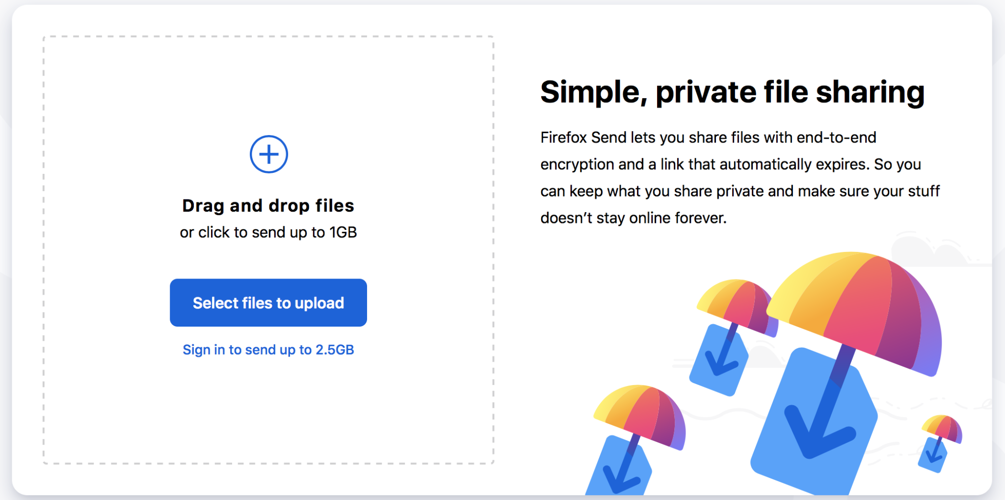 How to Send File to Anyone using FireFox Send - WhatisMyLocalIP