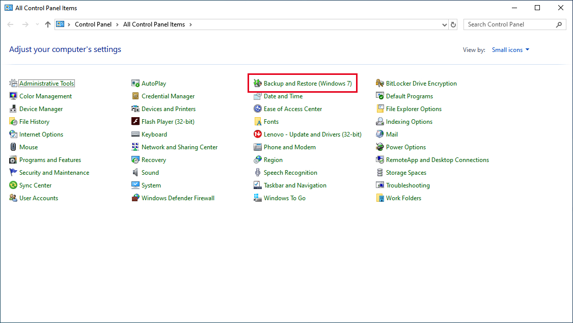 How to Create a Windows System Image Backup in Windows 7, 8, or 10 ...