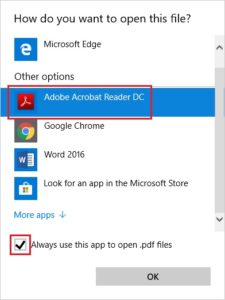 How to set Adobe Acrobat Reader as Default PDF Reader - WhatisMyLocalIP