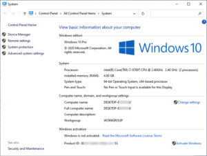 How to Find System Information/System Properties of Windows PC ...