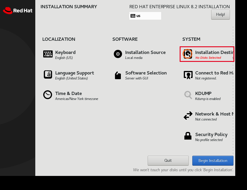 How to Install Red Hat Enterprise Linux RHEL 8.2 Workstation from Scratch - WhatisMyLocalIP