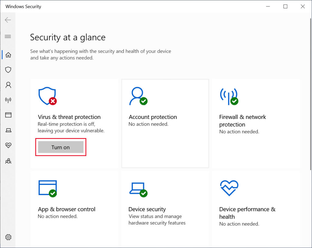 How to Turn ON Windows Defender in Windows 10 and Set Best Practice ...