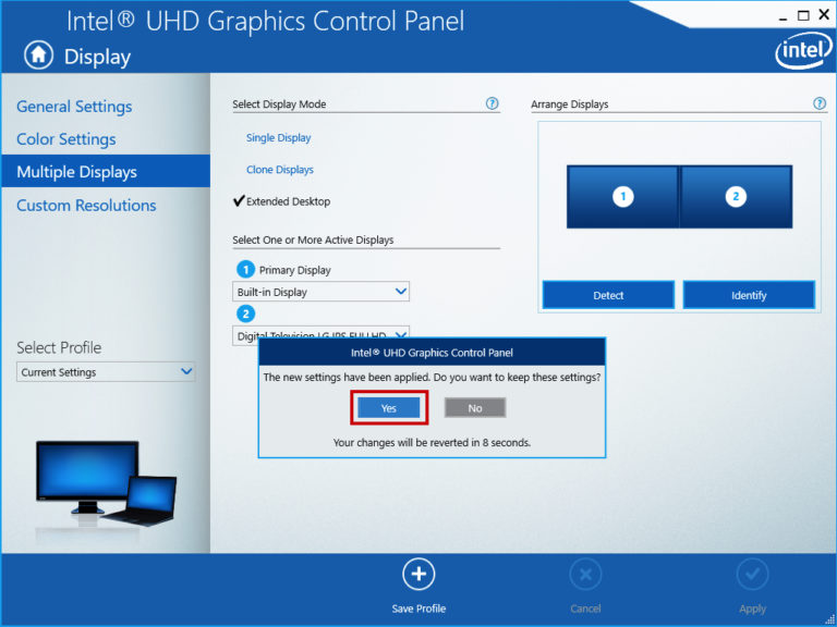 How to Set Extended Mode Screen in Windows 10 - WhatisMyLocalIP