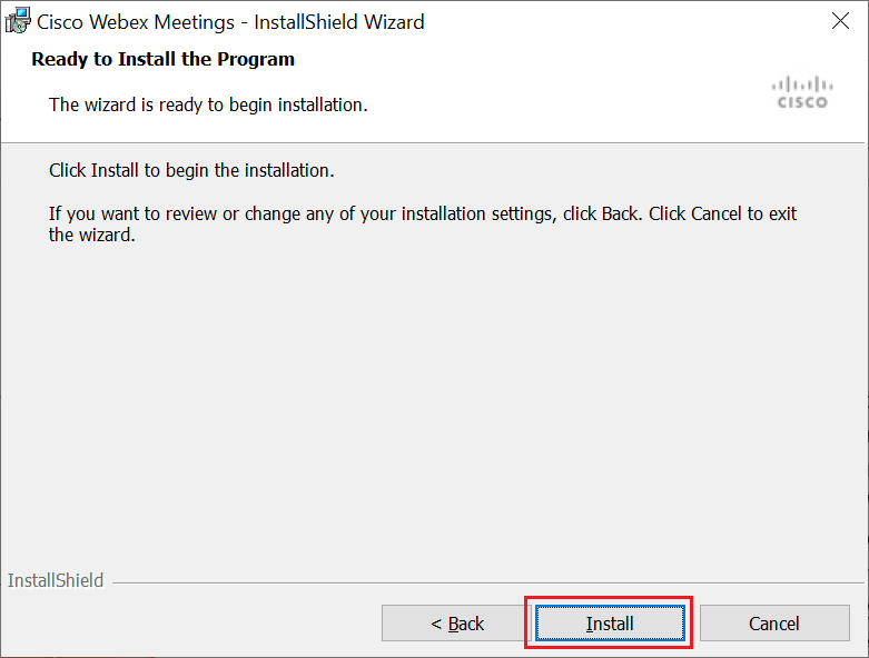 How to Install Cisco WebEx desktop app on Windows - WhatisMyLocalIP