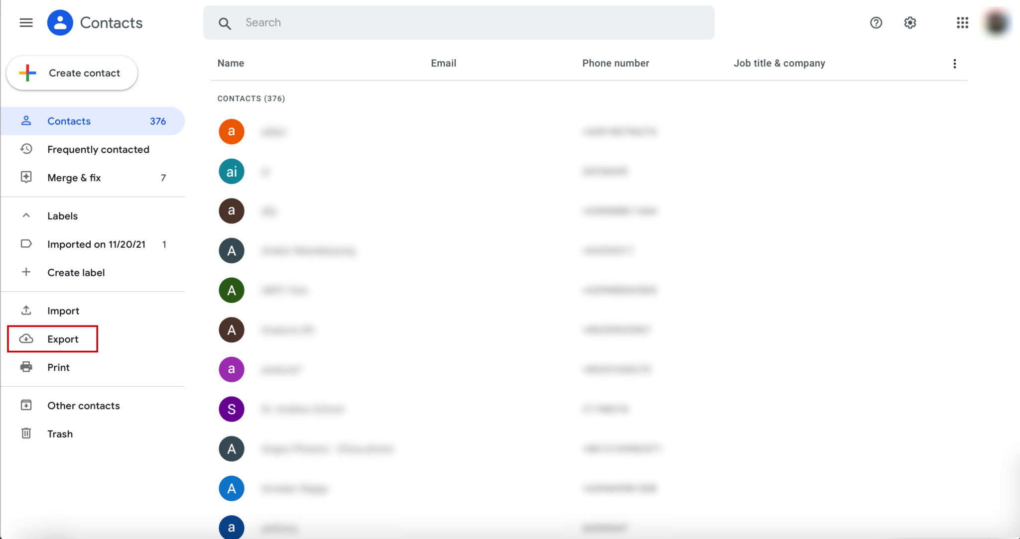 How to Export Android Contacts to iPhone iOS without using Third Party ...